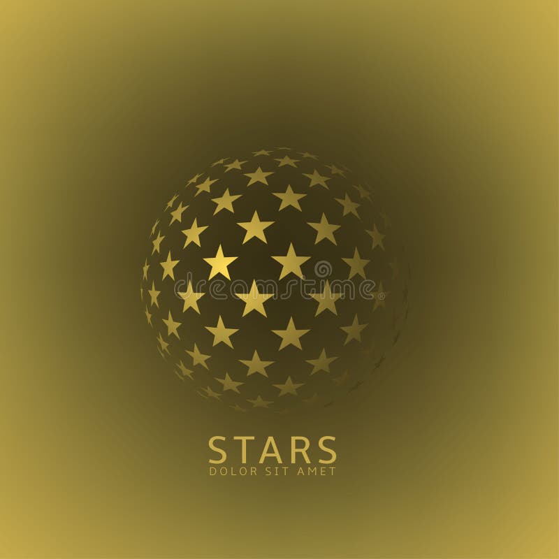 Abstract geometric shape stock vector. Illustration of circle - 90301656