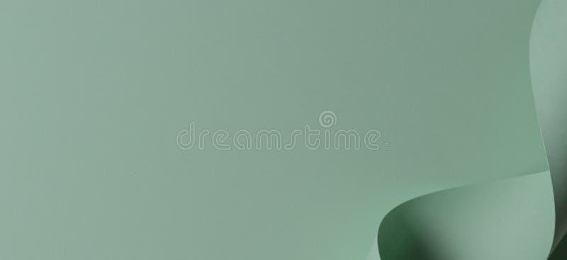 Abstract Geometric Shape Light Green Color Paper Background Stock Photo ...