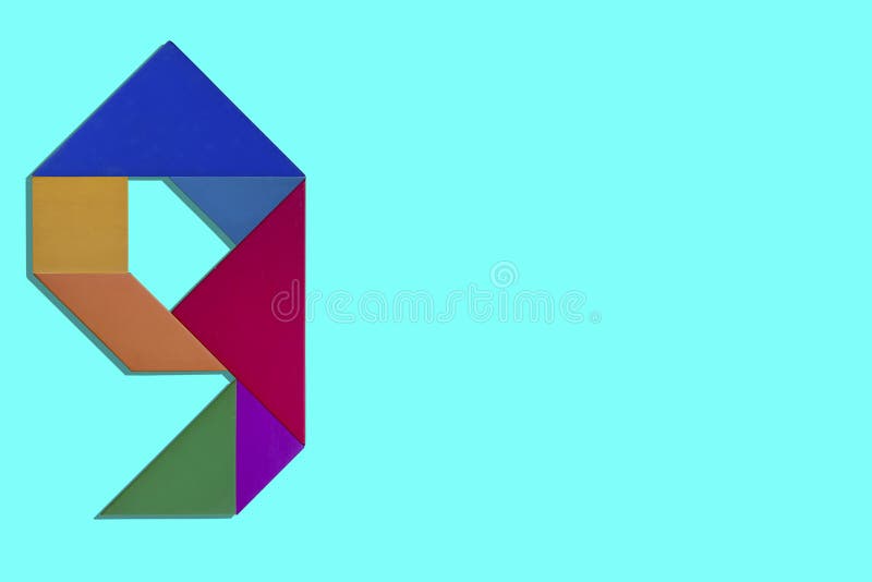 Tangram Puzzle Number Stock Photos - Free & Royalty-Free Stock Photos ...