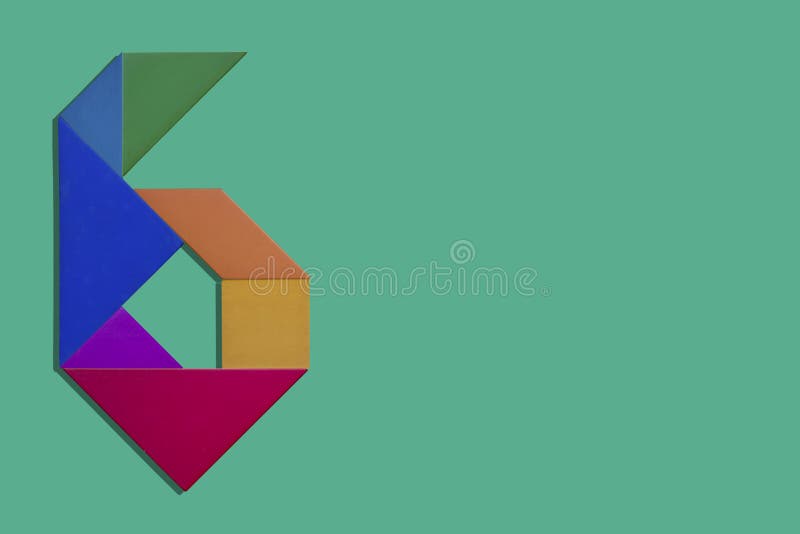 Tangram Puzzle Number Stock Photos - Free & Royalty-Free Stock Photos ...