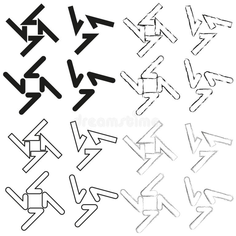 Geometric Chaos Design Stock Illustrations – 81,363 Geometric Chaos ...