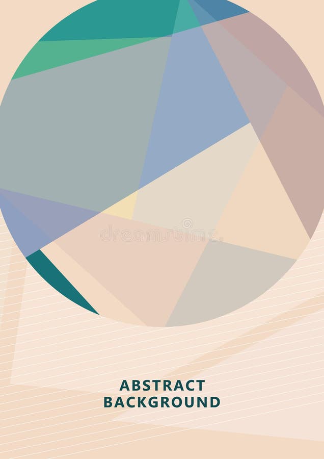 Abstract Geometric Shapes, Circle of Shapes. Stylish Banner for Your ...
