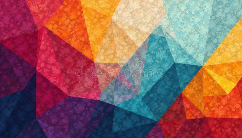 Abstract Geometric Shapes Create a Textured Backdrop , Intricate ...