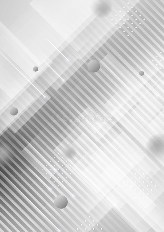 Abstract Geometric Shapes on Gray Background Stock Vector ...