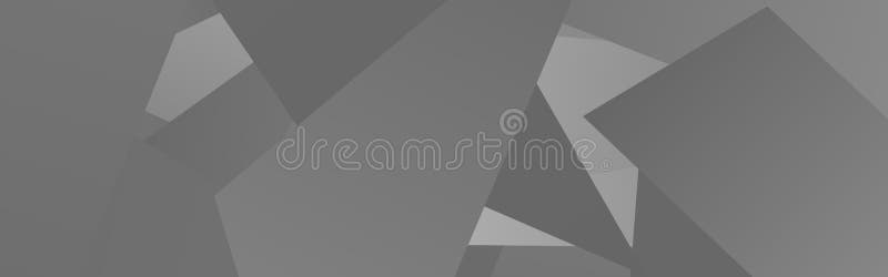 Abstract Geometric Shapes in Grayscale Layers with Depth and Texture ...