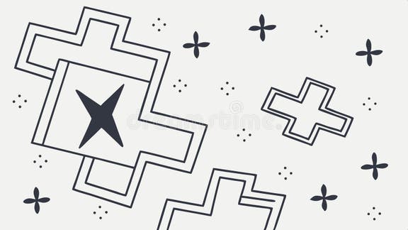 Abstract Geometric Shapes, Modern and Dynamic Design Elements. Vector ...