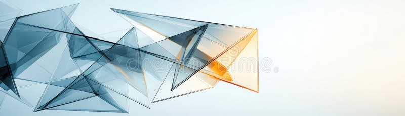 Abstract Geometric Shapes in Soft Color Tones Create a Modern Visual ...