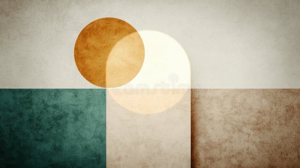 Abstract Geometric Shapes and Textures Stock Illustration ...