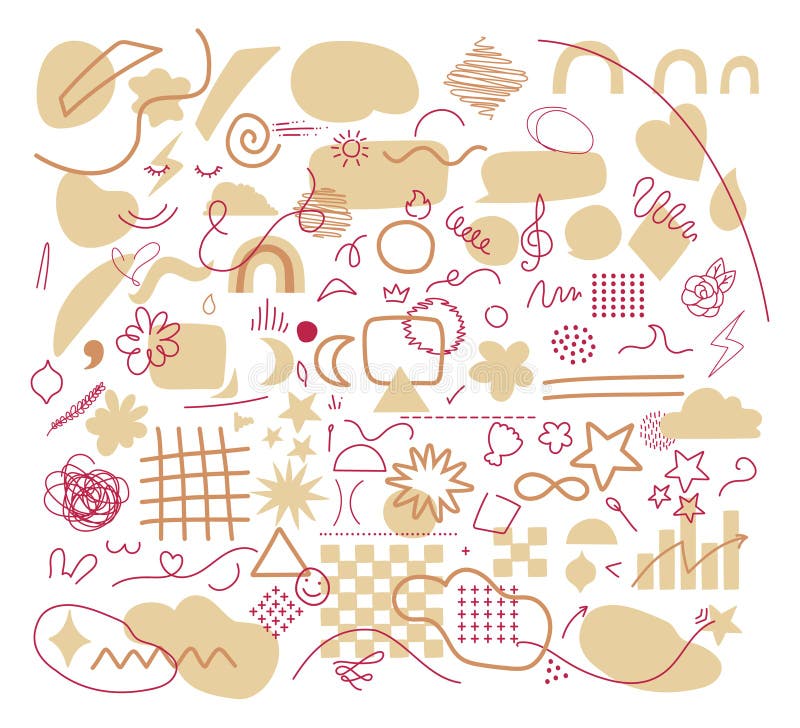 Abstract Geometric Shapes Vector Set Perfect for Modern Designs and ...