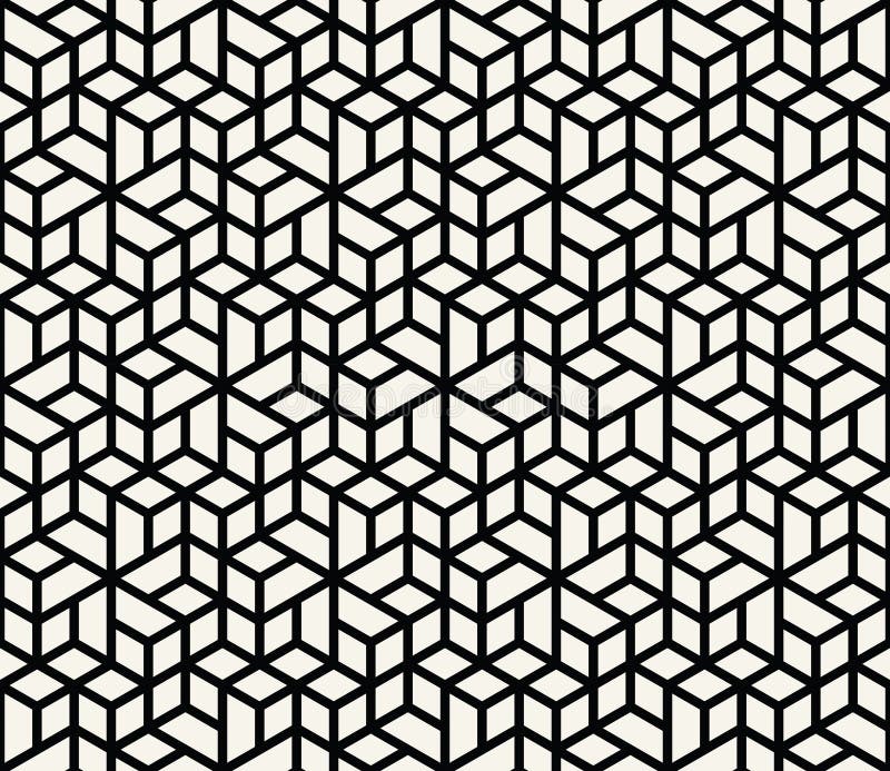 Abstract Geometric Simple Trendy Grid Deco Pattern Stock Vector ...