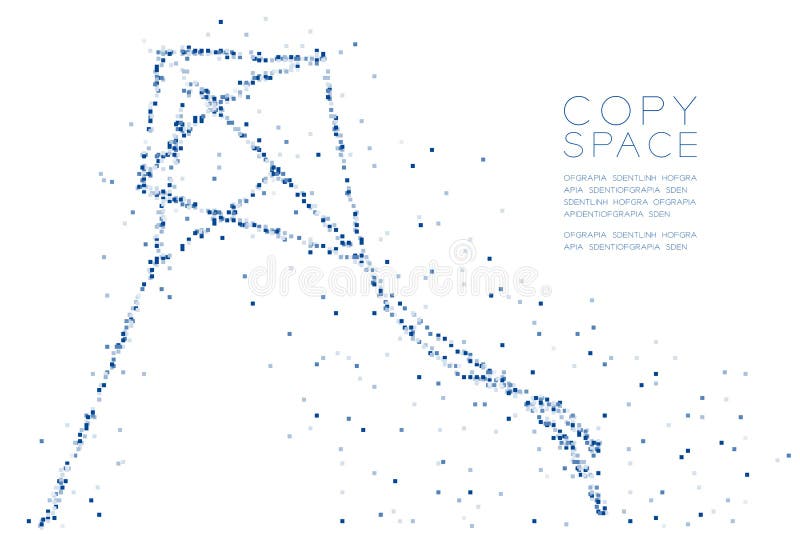 Abstract Geometric Square Box Pixel Pattern Diamond Kite Shape, Freedom ...