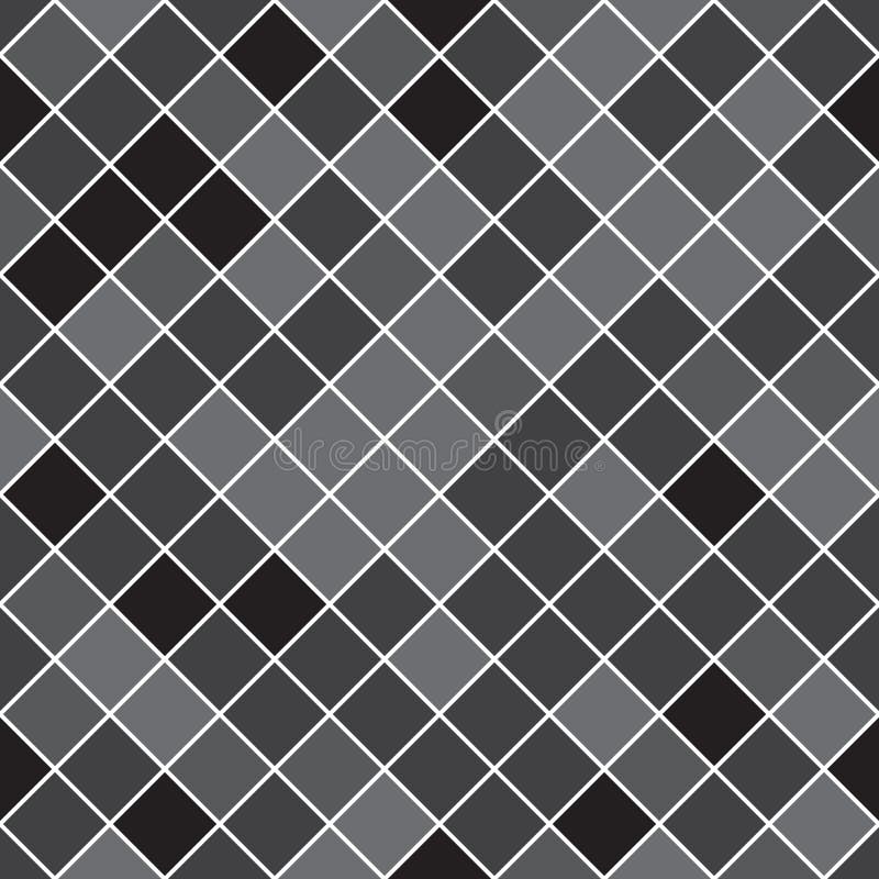 Abstract Geometric Square Pattern Background, Vector Graphic ...