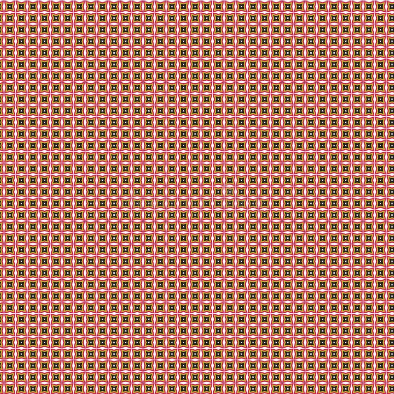 Abstract Geometric Square Pattern Fabric Illustration Seamless Pattern ...