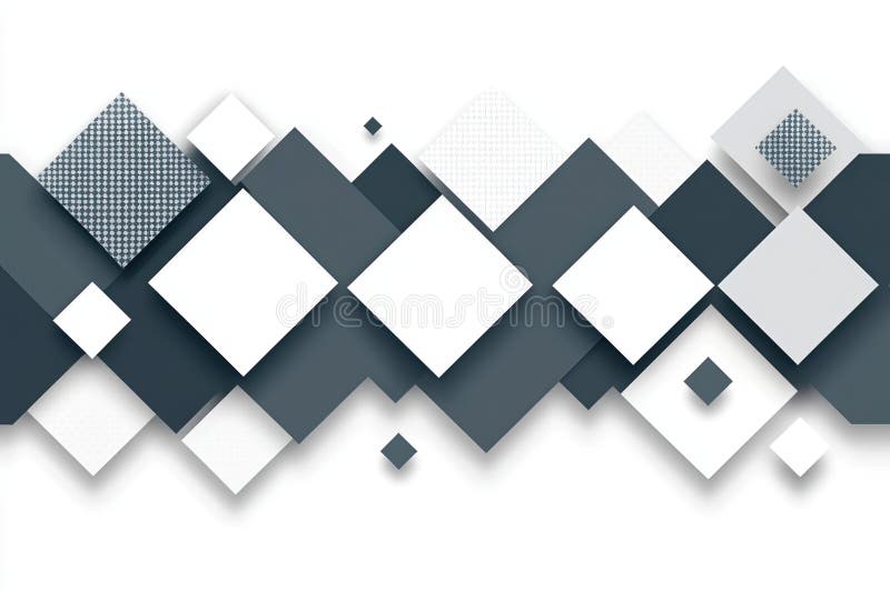 Abstract Geometric Squares Pattern Background Stock Image - Image of ...
