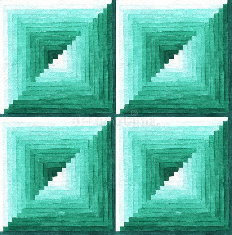 Abstract Geometric Strip Pattern Background. Stock Illustration ...