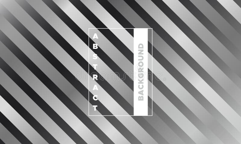 Abstract Geometric Striped Poster. Stock Vector - Illustration of ...