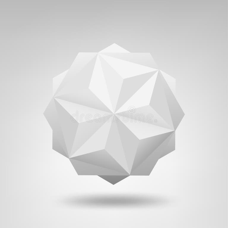 Abstract Geometric Structure Stock Vector - Illustration of pyramid ...