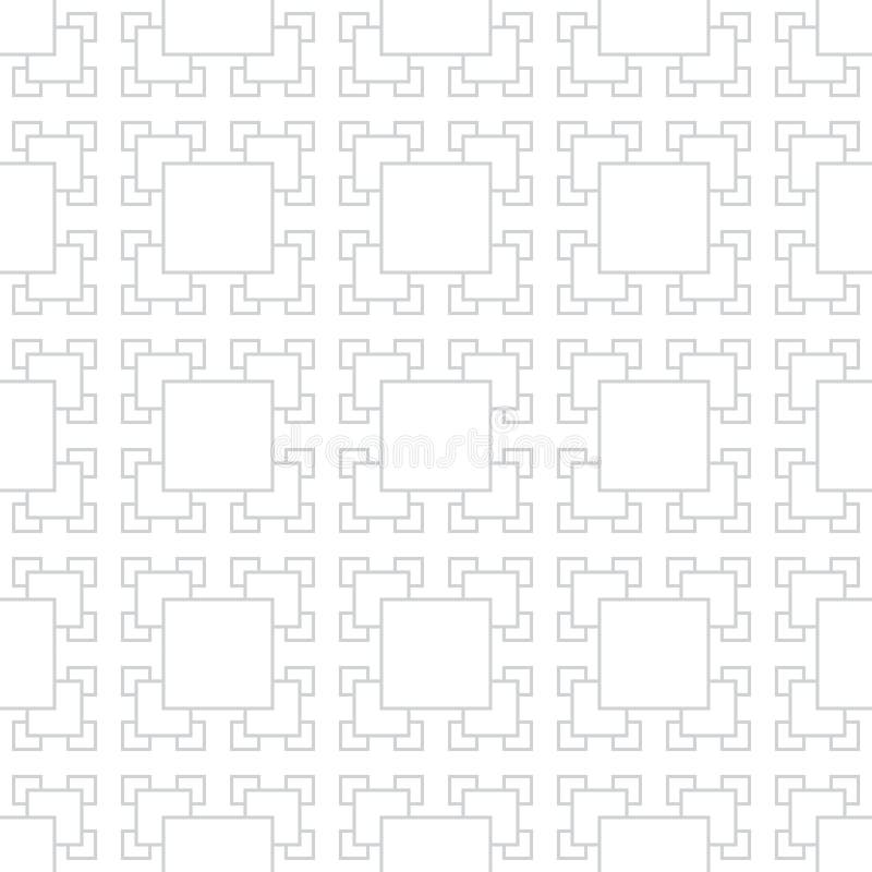 Abstract Geometric Subtle Deco Art Square Pattern Stock Vector ...