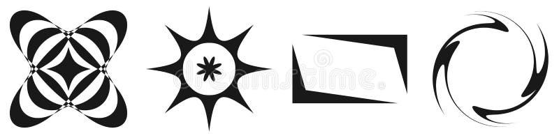 Abstract Geometric Symbol, Icon Vector Graphics, Illustration Stock ...