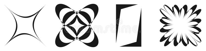 Abstract Geometric Symbol, Icon Vector Graphics, Illustration Stock ...