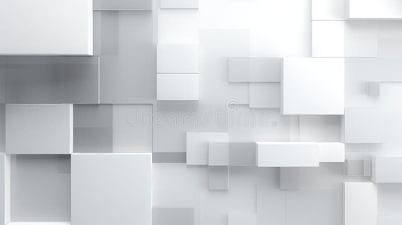 Abstract Geometric Tech Background Stock Illustration - Illustration of ...