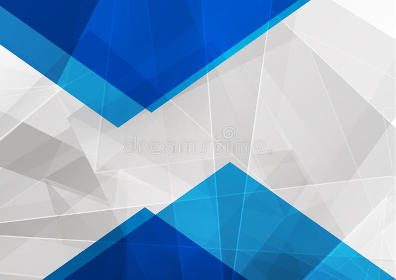 Abstract Geometric Technology Background with Shape. Illustrati Stock ...