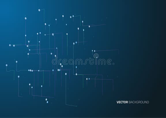 Abstract Geometric Technology Design Element. Stock Vector ...