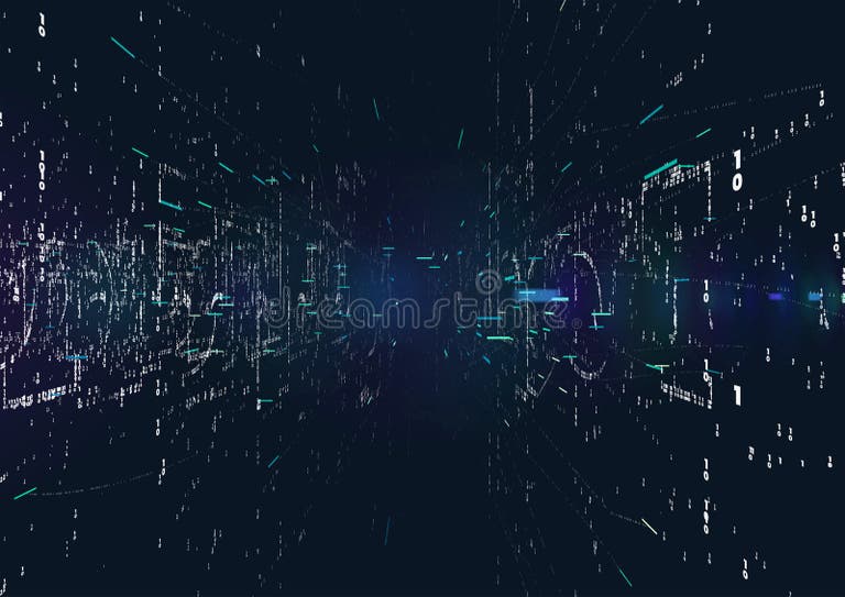 Abstract Geometric Technology Design Element. Stock Illustration ...