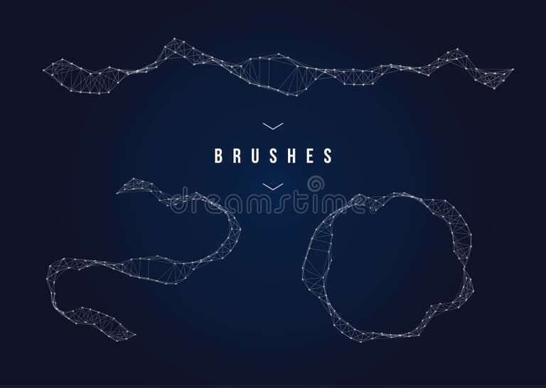 Abstract Geometric Technology Design Element Stock Vector ...