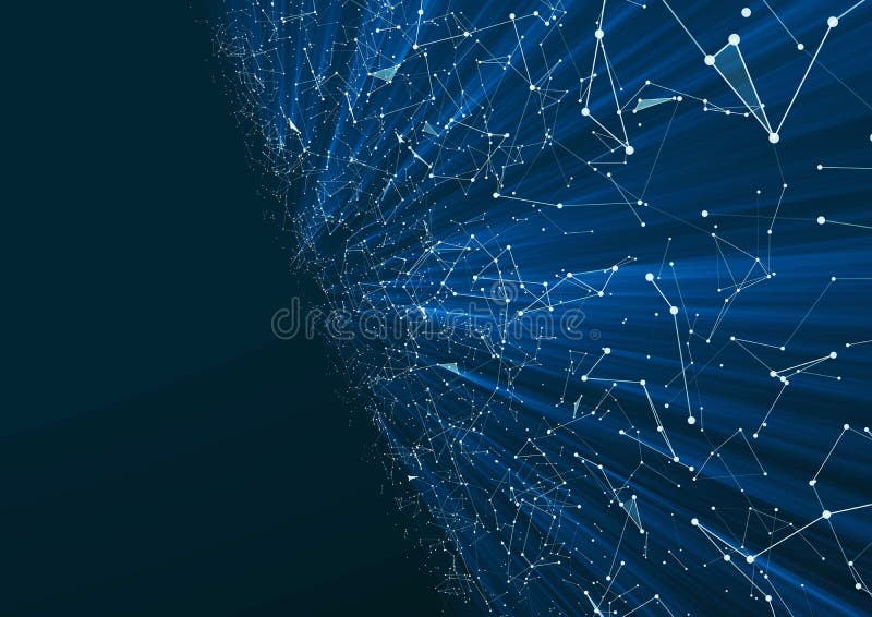 Abstract Geometric Technology Design Element. Stock Illustration ...