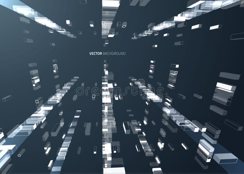 Abstract Geometric Technology Design Element. Stock Vector ...