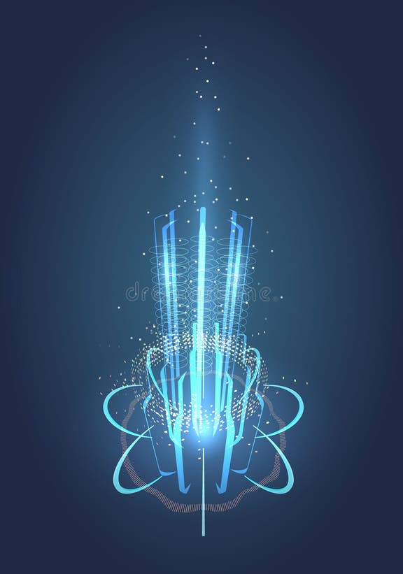 Abstract Geometric Technology Design Element. Stock Vector ...