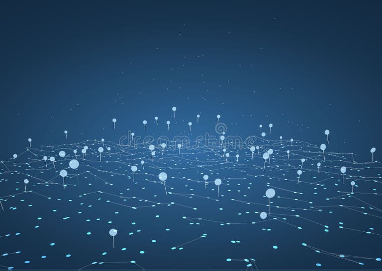 Abstract Geometric Technology Design Element. Stock Vector ...