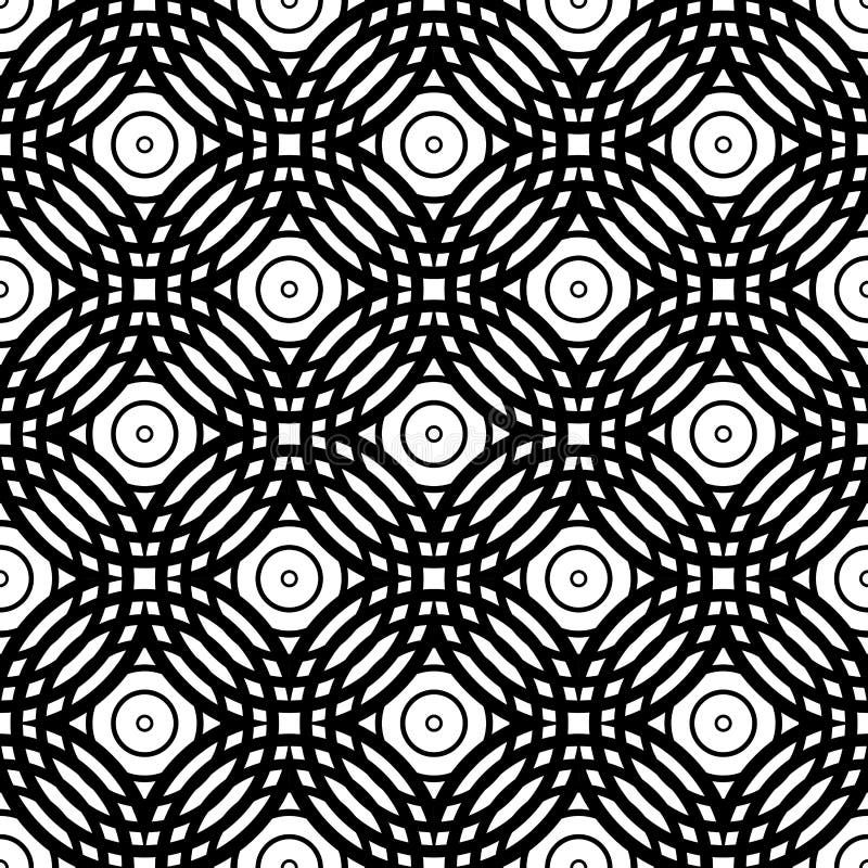 Abstract Geometric Texture with Concentric Circles 2 Stock Vector ...