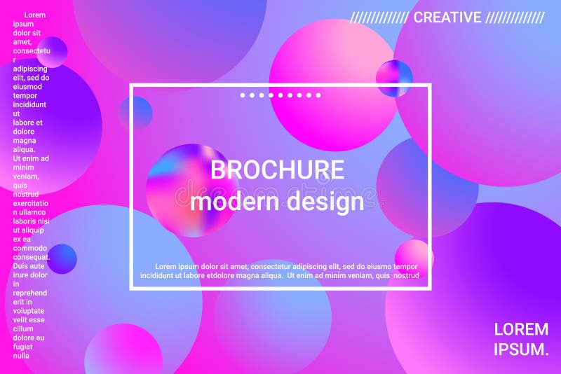 Abstract Geometric Texture. 3d Ball Shape Gradients for Decoration ...