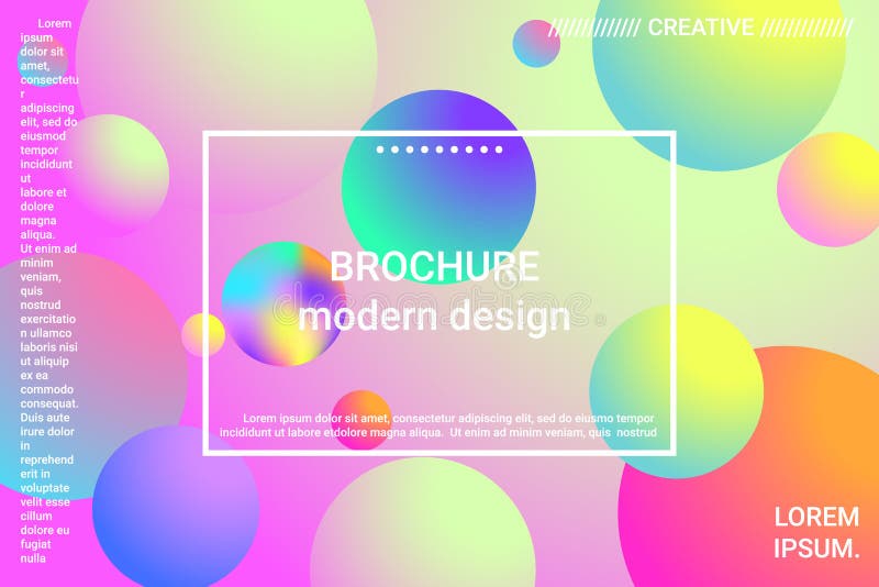 Abstract Geometric Texture. 3d Ball Shape Gradients for Decoration ...