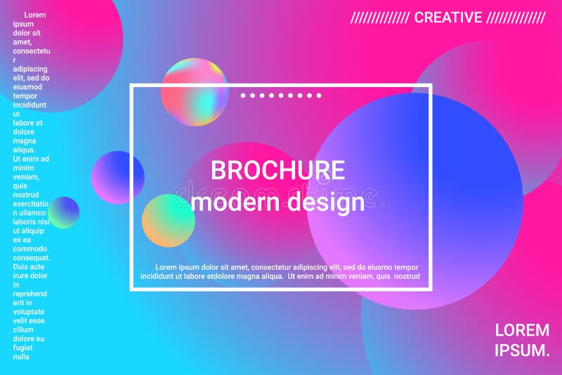 Abstract Geometric Texture. 3d Ball Shape Gradients for Decoration ...