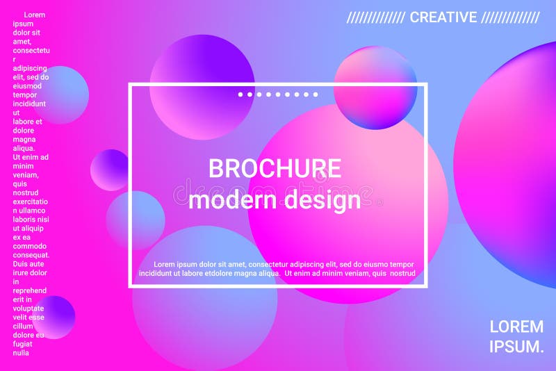 Abstract Geometric Texture. 3d Ball Shape Gradients for Decoration Design. Stock Vector ...