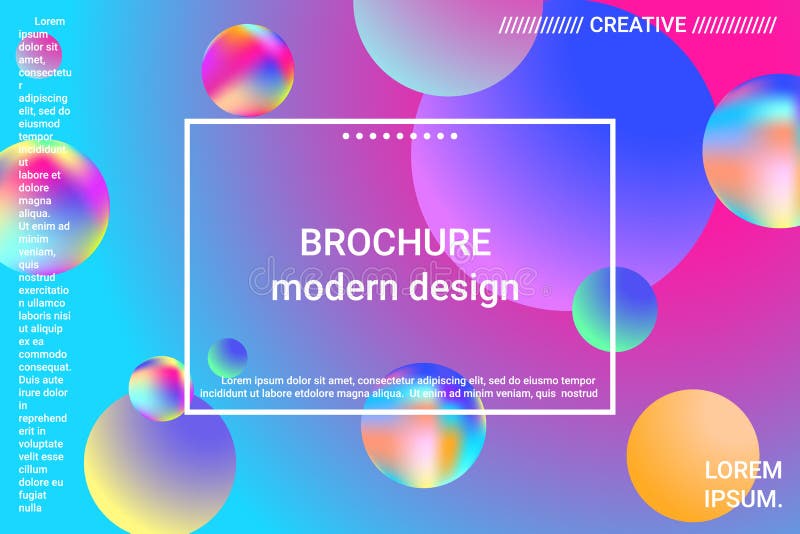 Abstract Geometric Texture. 3d Ball Shape Gradients for Decoration ...