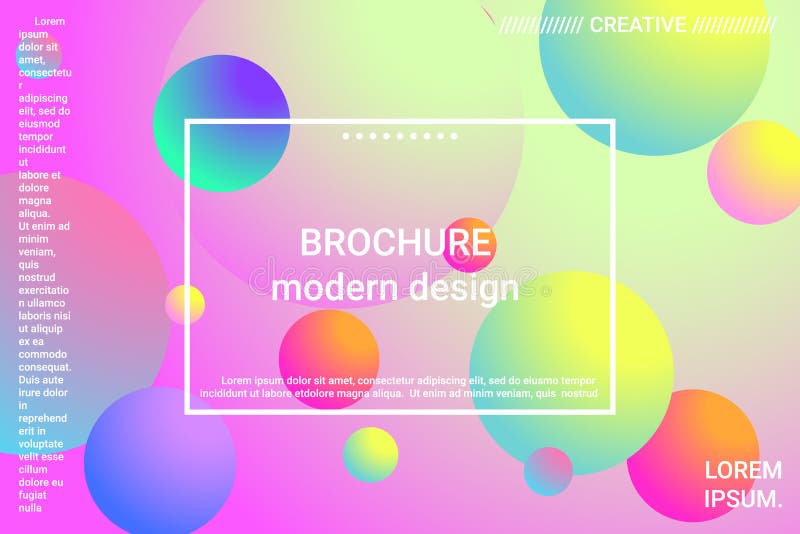 Abstract Geometric Texture. 3d Ball Shape Gradients for Decoration ...