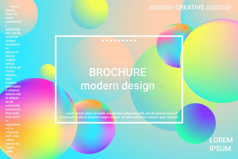 Abstract Geometric Texture. 3d Ball Shape Gradients for Decoration ...