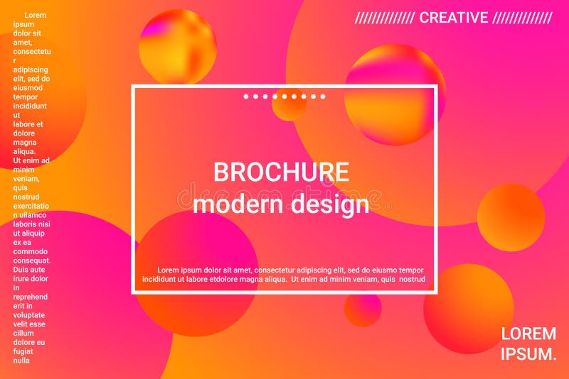 Abstract Geometric Texture. 3d Ball Shape Gradients for Decoration ...