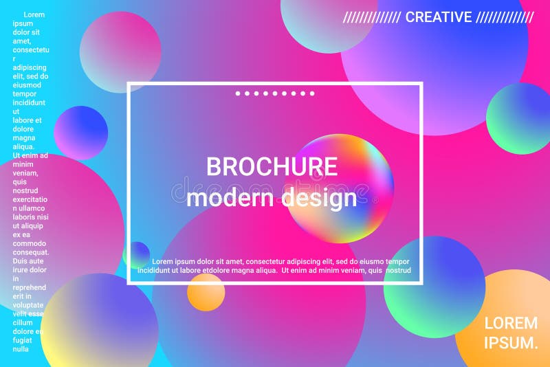 Abstract Geometric Texture. 3d Ball Shape Gradients for Decoration ...