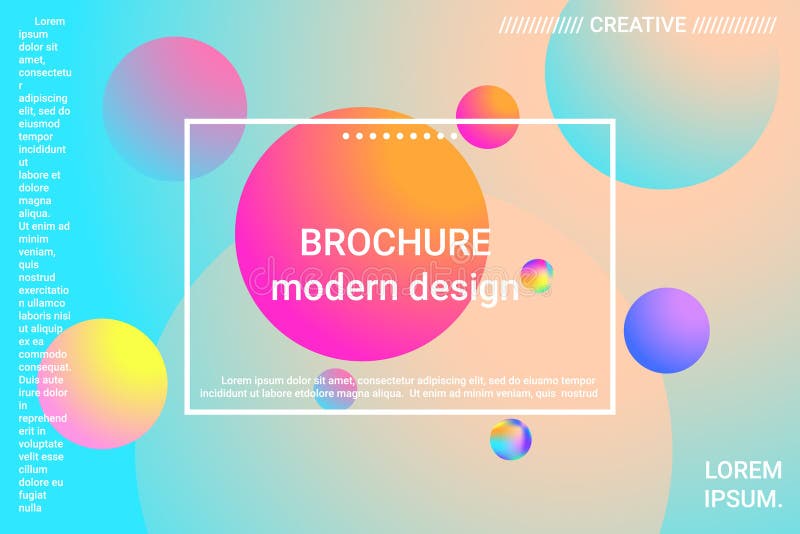 Abstract Geometric Texture. 3d Ball Shape Gradients for Decoration ...