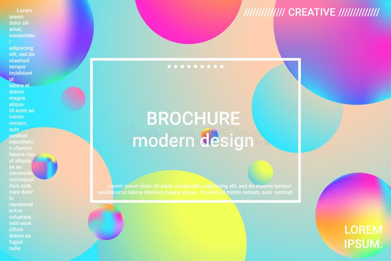 Abstract Geometric Texture. 3d Ball Shape Gradients for Decoration ...