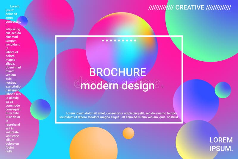 Abstract Geometric Texture. 3d Ball Shape Gradients for Decoration ...