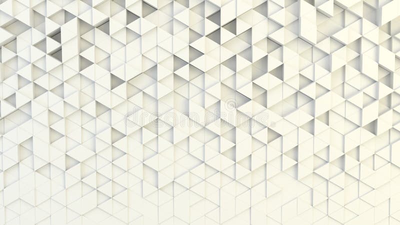 Abstract Geometric Texture of Randomly Extruded Triangles Stock ...