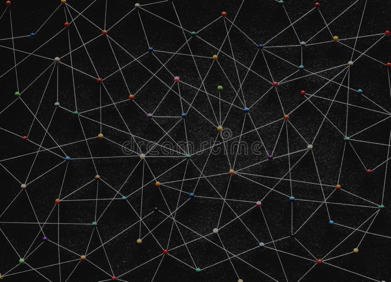 Abstract Geometric Texture Science Study Stock Illustration ...