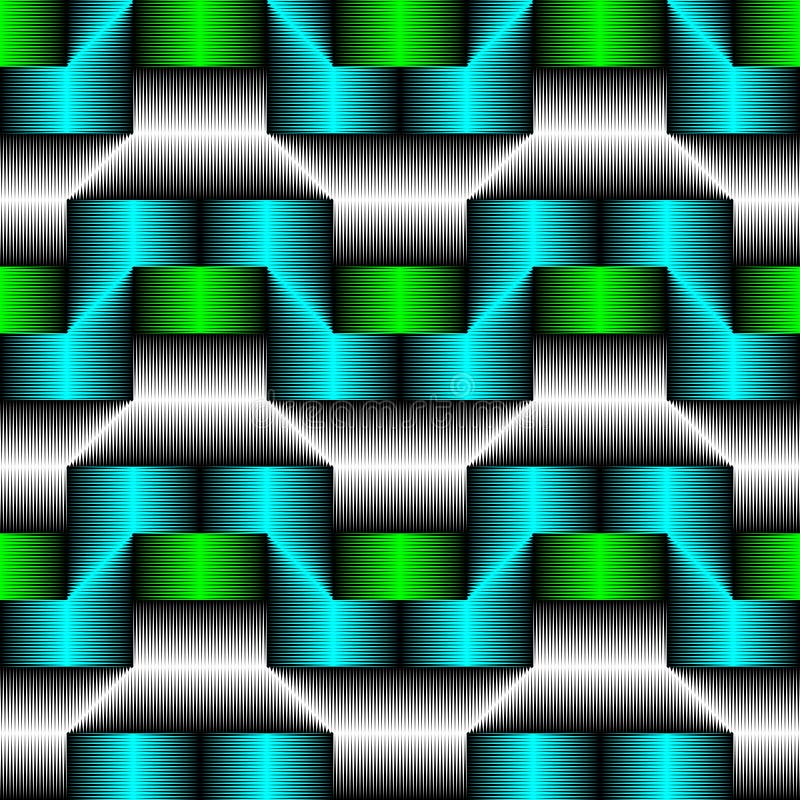 Abstract Geometric Texture. Seamless Gradient Wallpaper Stock Vector ...