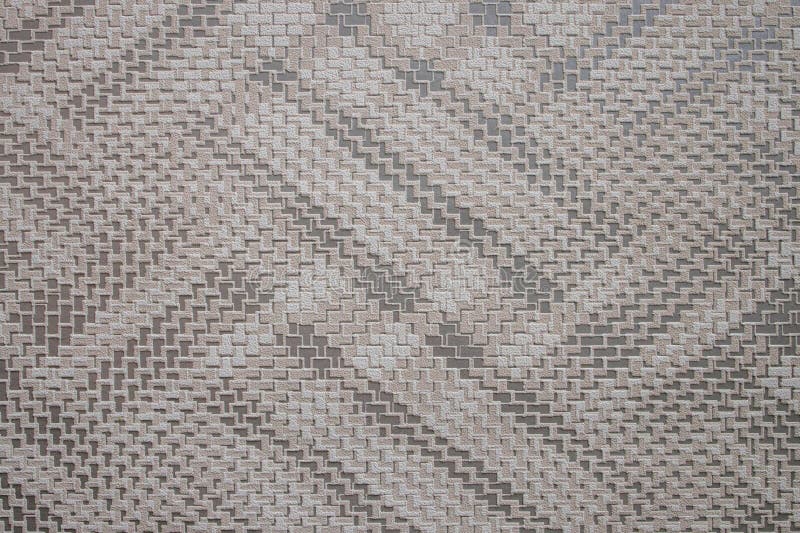 Abstract Geometric Textures Stacked and Arranged Randomly with ...